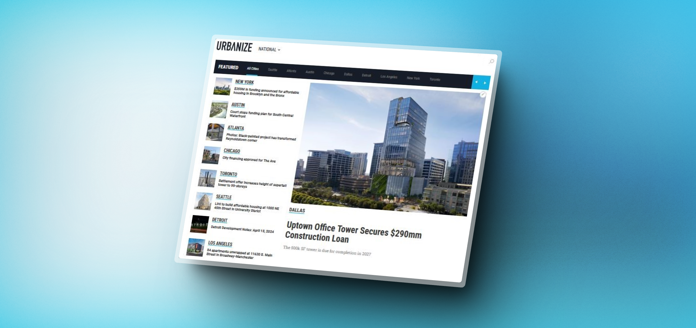 Introducing Urbanize National | Urbanize Seattle